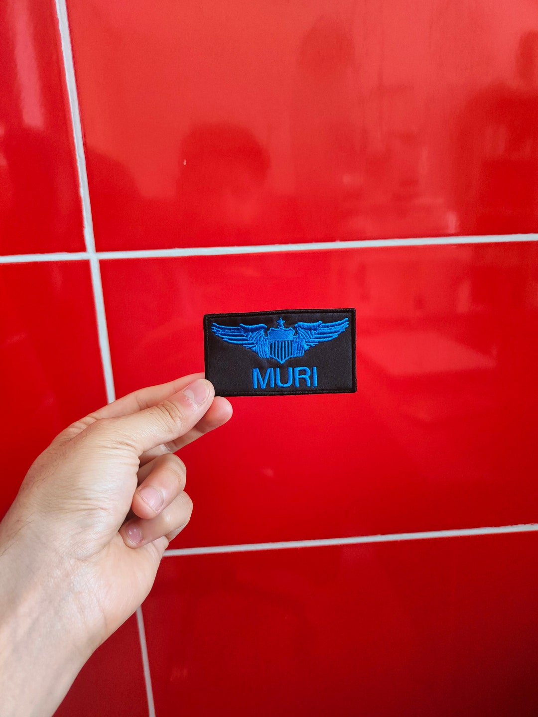 Flight Suit Custom Patches With Name and Nickname - Iron on or Hook ...