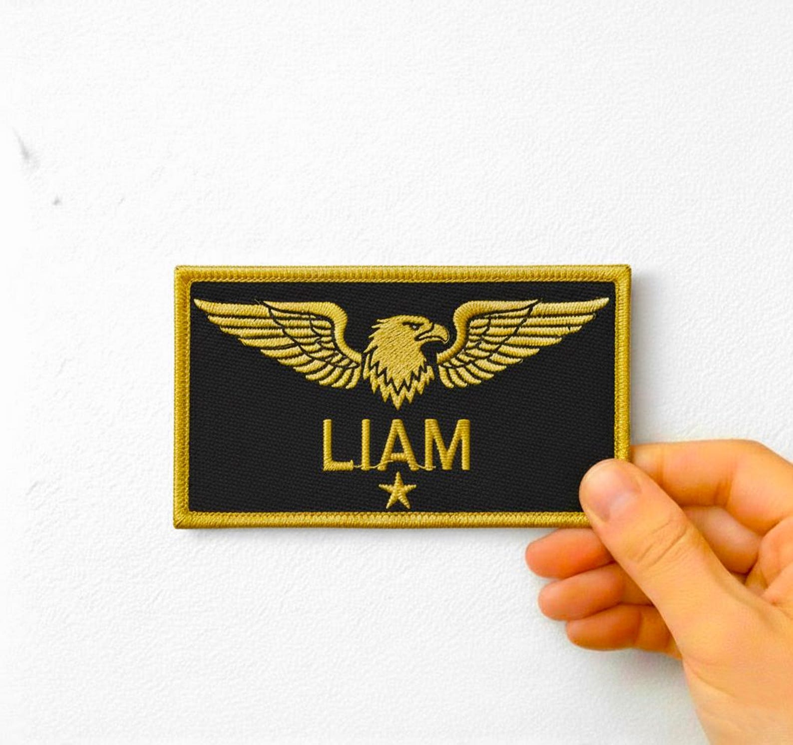 Personalized Pilot Name Patch – Custom Embroidered Aviator Tag - Etsy