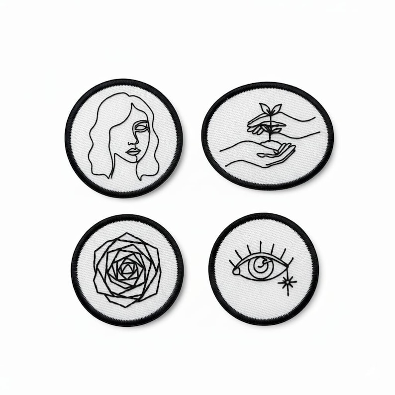 Custom Embroidered Patch | Personalized Logo Patches | Iron-on Appliqué ...