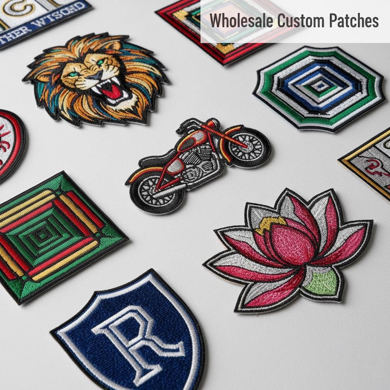 Custom Embroidered Patches | Iron on or Sew On, Wholesale - Etsy