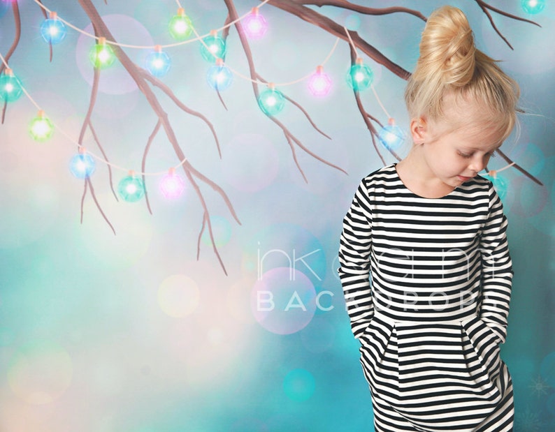 Christmas Backdrop 5ft x 5ft Holiday Christmas Photography | Etsy