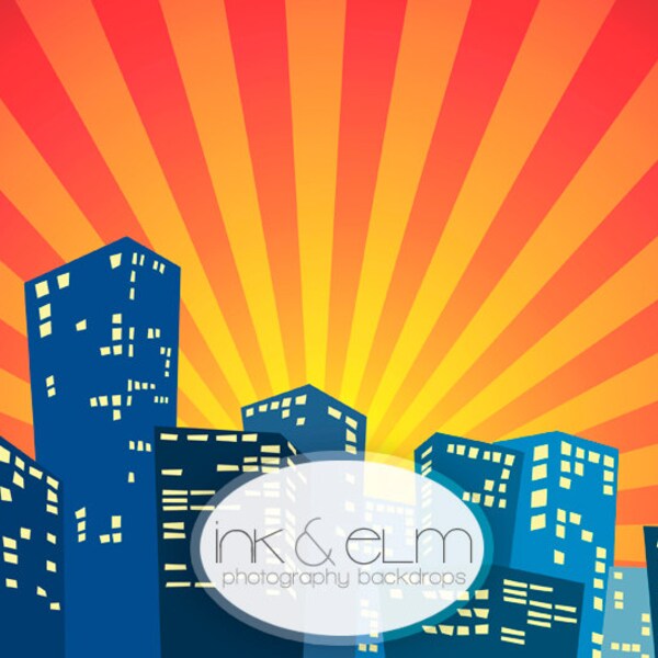 Superhero Backdrop - Etsy