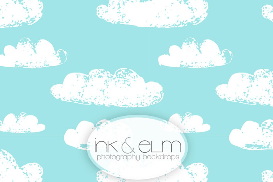 Modern Vinyl Backdrop 5ft X 5ft, Modern Clouds Photo Backdrop, Photo ...