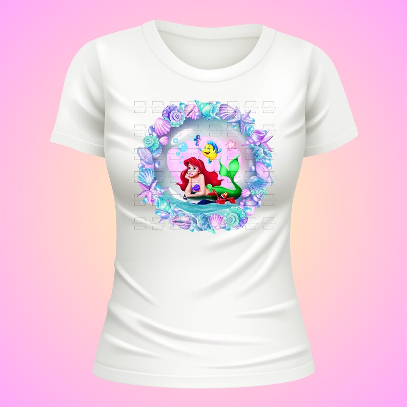 Ariel Mermaid Clipart: Under the Sea Fantasy Art (digital Download) - Etsy