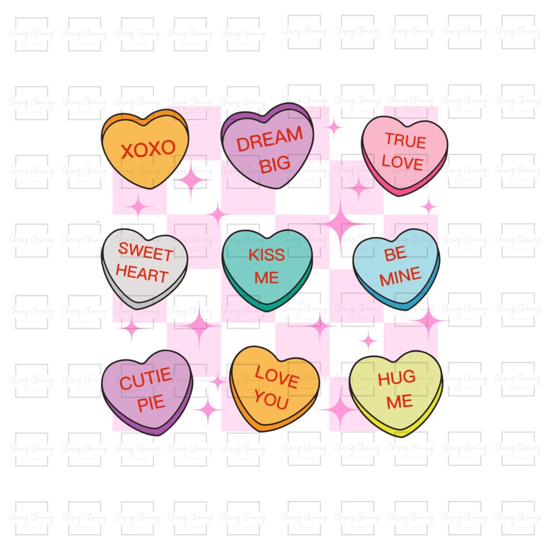 Heart Candy PNG: Valentine's Day Clip Art (digital Download) - Etsy