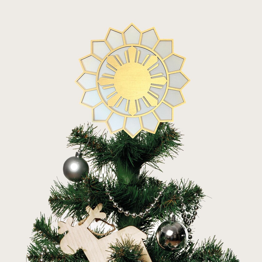 Custom Christmas Pasko Parol Philippine Filipino Sun Wooden Christmas ...