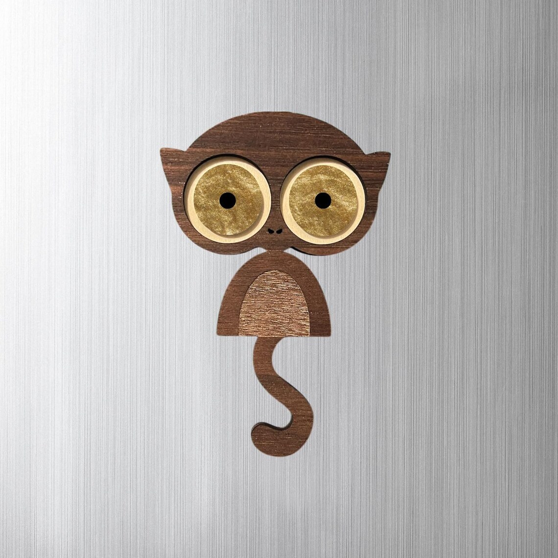 Philippine Bohol Tarsier Filipino Tiny Monkey Wooden Magnet - Etsy