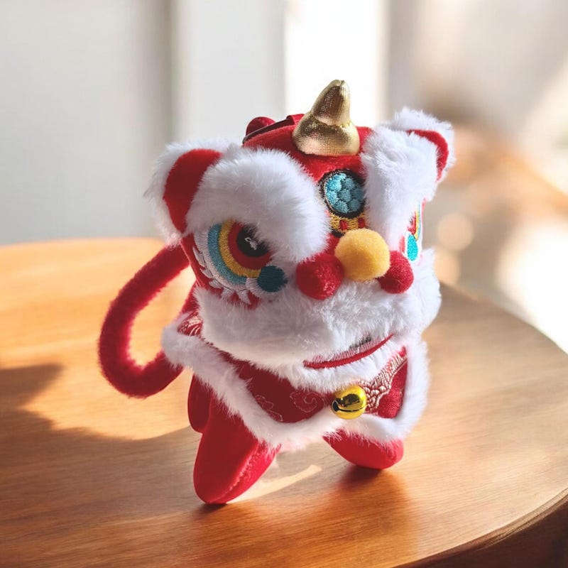 Chinese Plush Keychain - Etsy