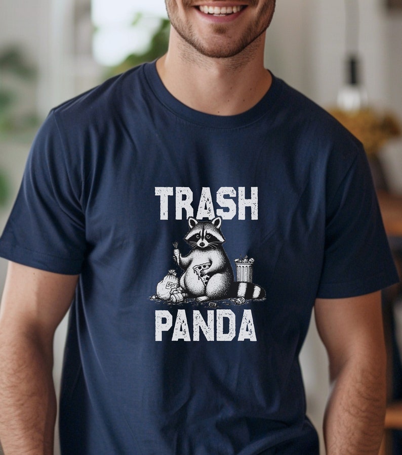Trash Panda Unisex Tee, Garbage Raccoon Shirt, Funny Trash Eater T ...
