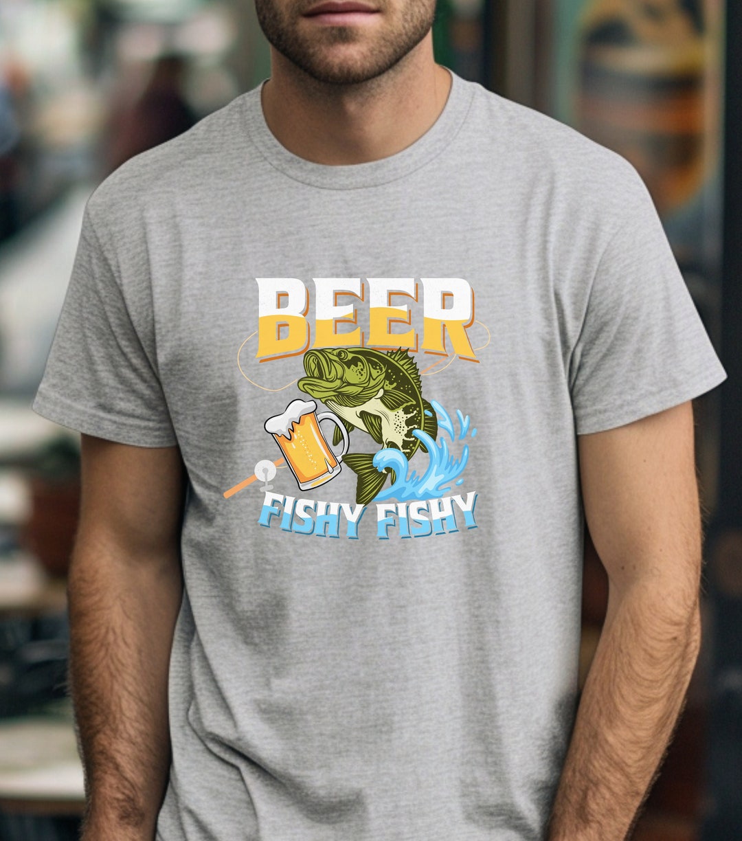 Beer Fishy Fishy Unisex Tee - Funny Drinking Shirt, Beer Lover Gift ...