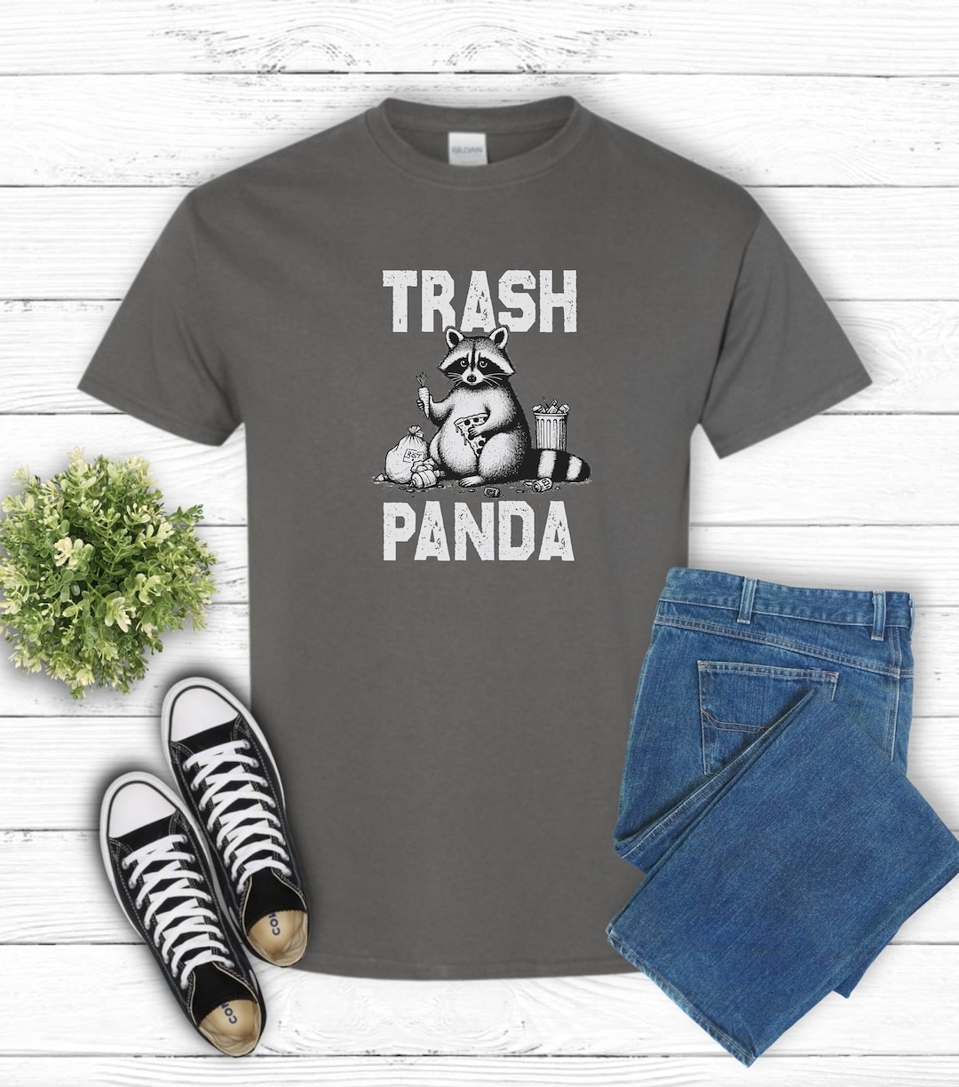 Trash Panda Unisex Tee, Garbage Raccoon Shirt, Funny Trash Eater T ...