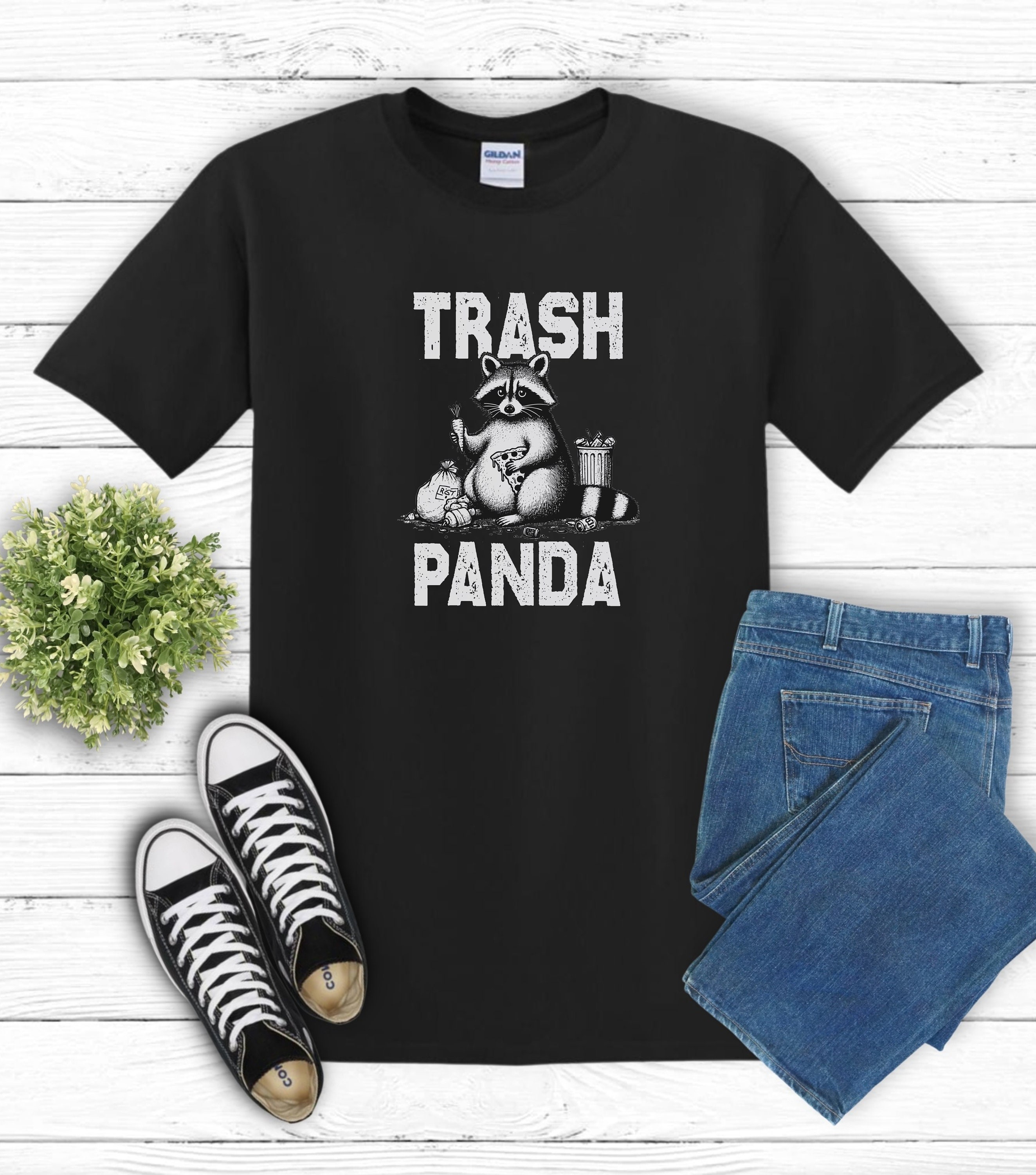 Trash Panda Unisex Tee, Garbage Raccoon Shirt, Funny Trash Eater T ...