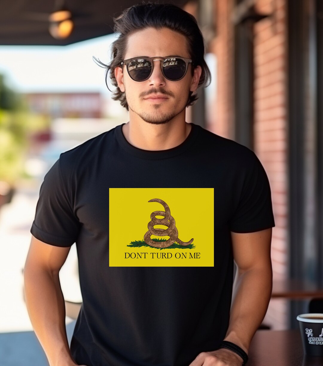 The Original Don't Turd on Me© Shirt, American Patriotic Shirt, Gadsden ...