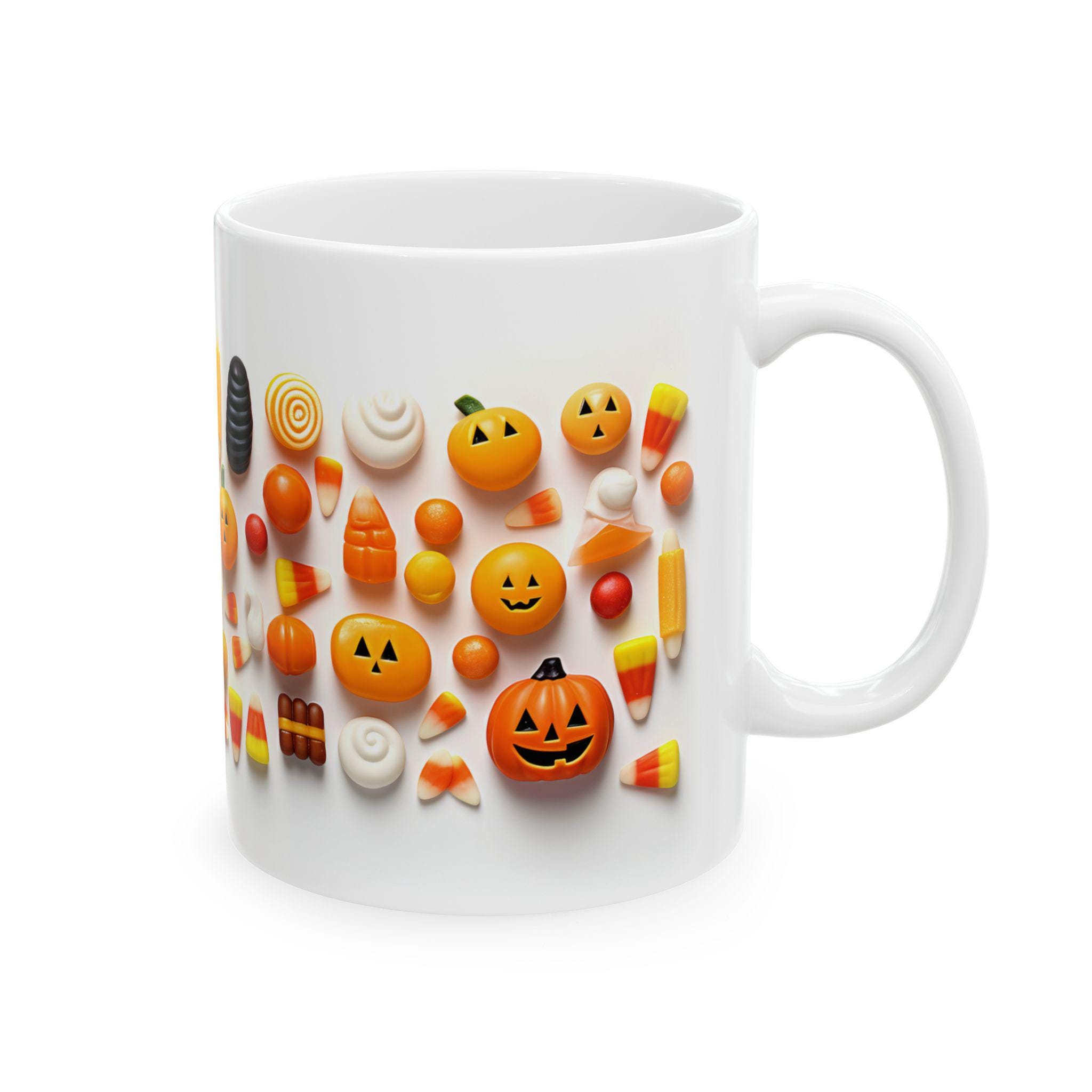 Halloween Coffee Mug, Pumpkin Candy Mug, Gift for Halloween, Halloween ...