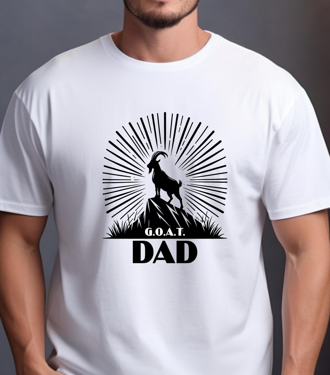 Goat Dad Shirt, Funny Goat Shirt, Screaming Goat Shirt, Goat Shirt ...
