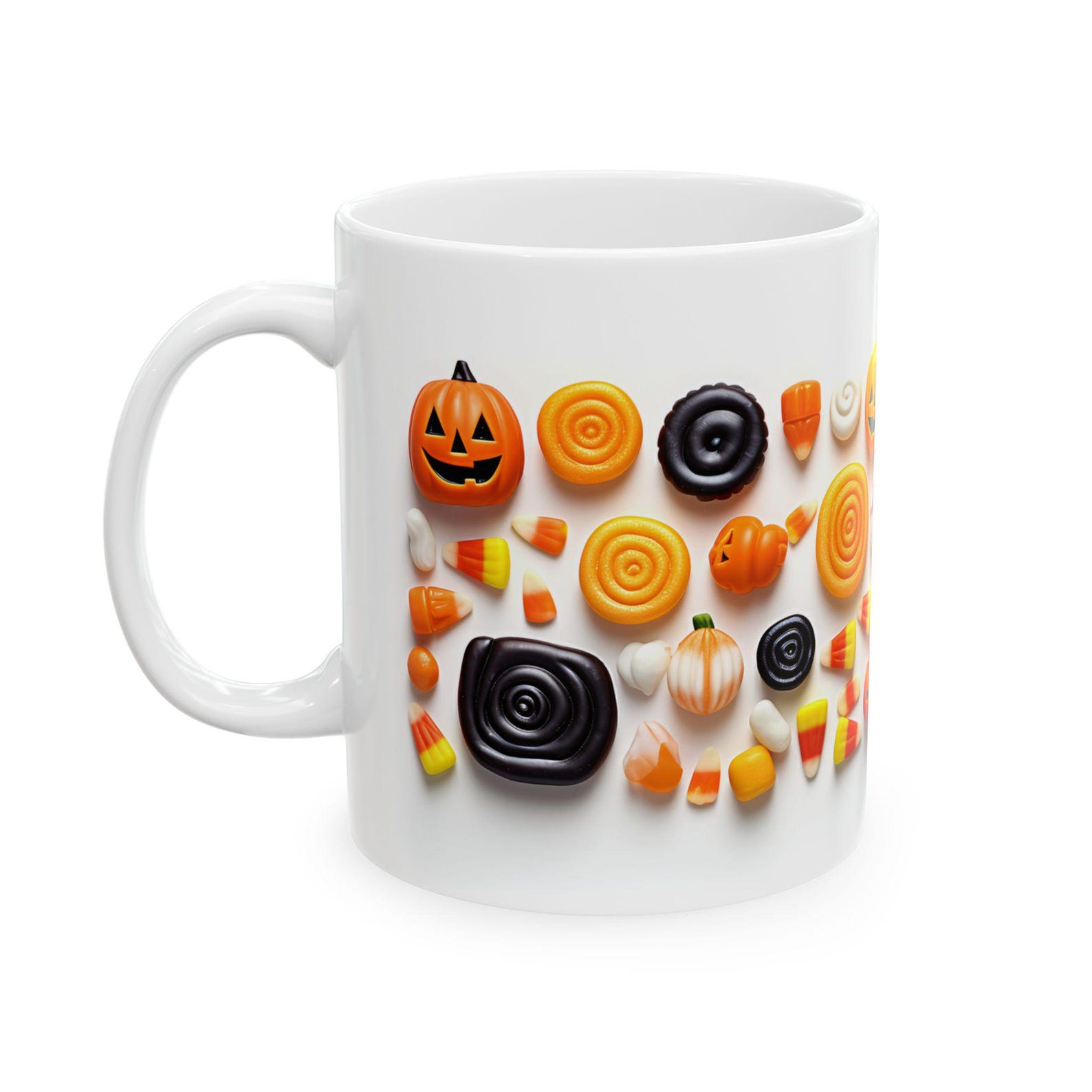 Halloween Coffee Mug, Pumpkin Candy Mug, Gift for Halloween, Halloween ...