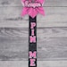 Pink Rhinestone Cheer Pin Me Ribbon - Etsy