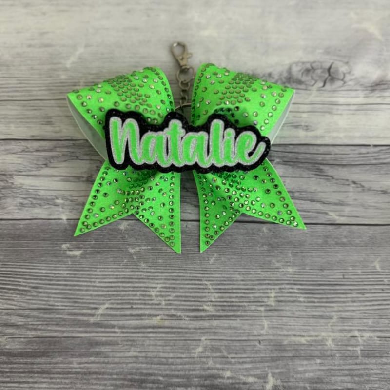 Green Cheer Bow - Etsy