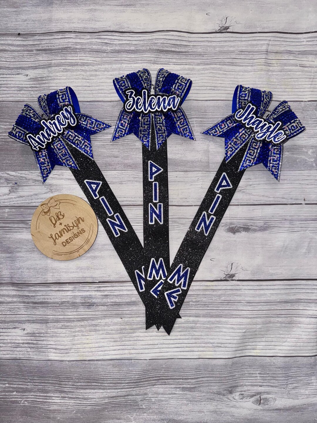 Greek Theme Cheer Pin Me Ribbon - Etsy