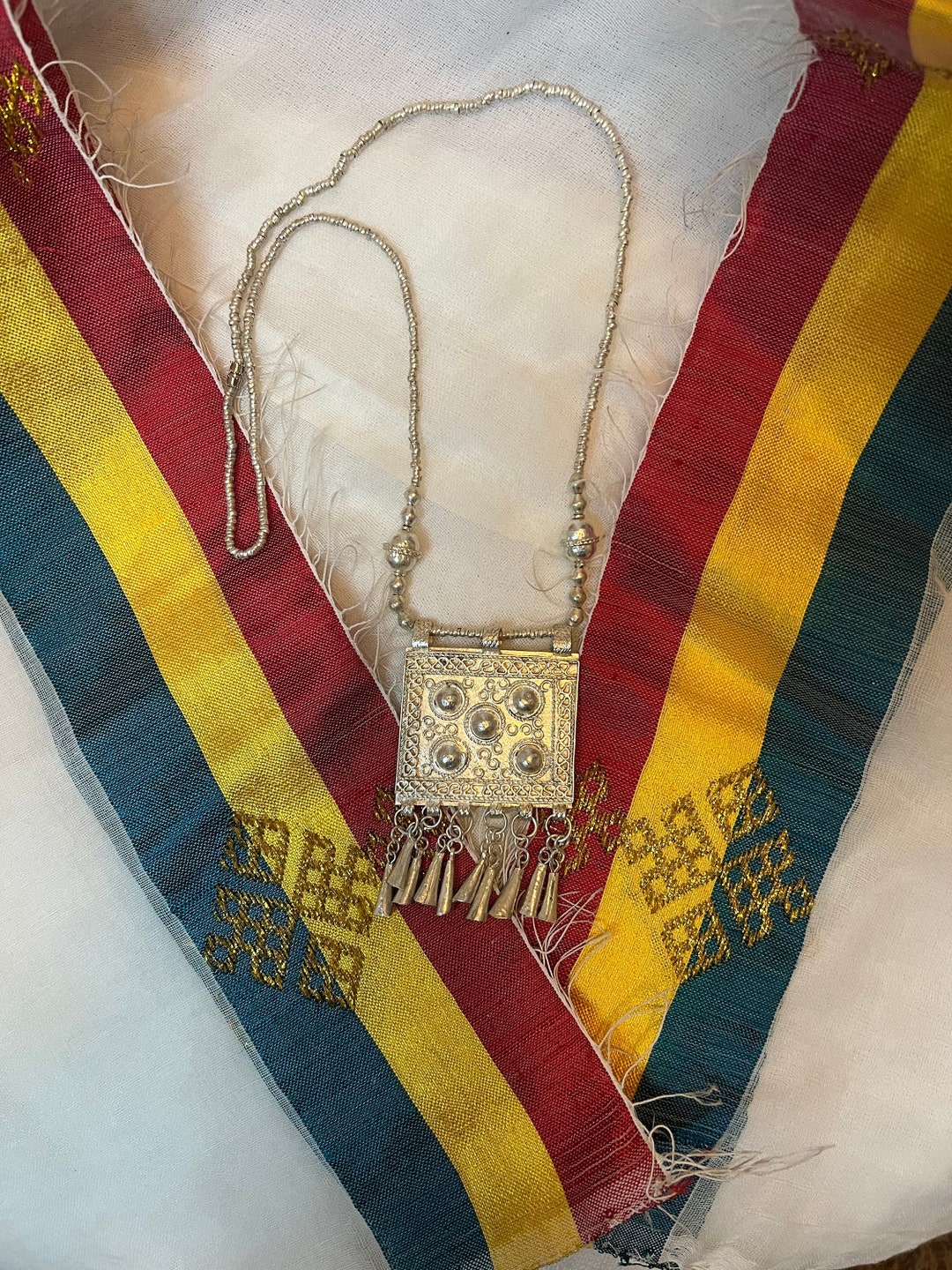 Ethiopian Amhara Traditional Prayer Box Necklaces - Etsy