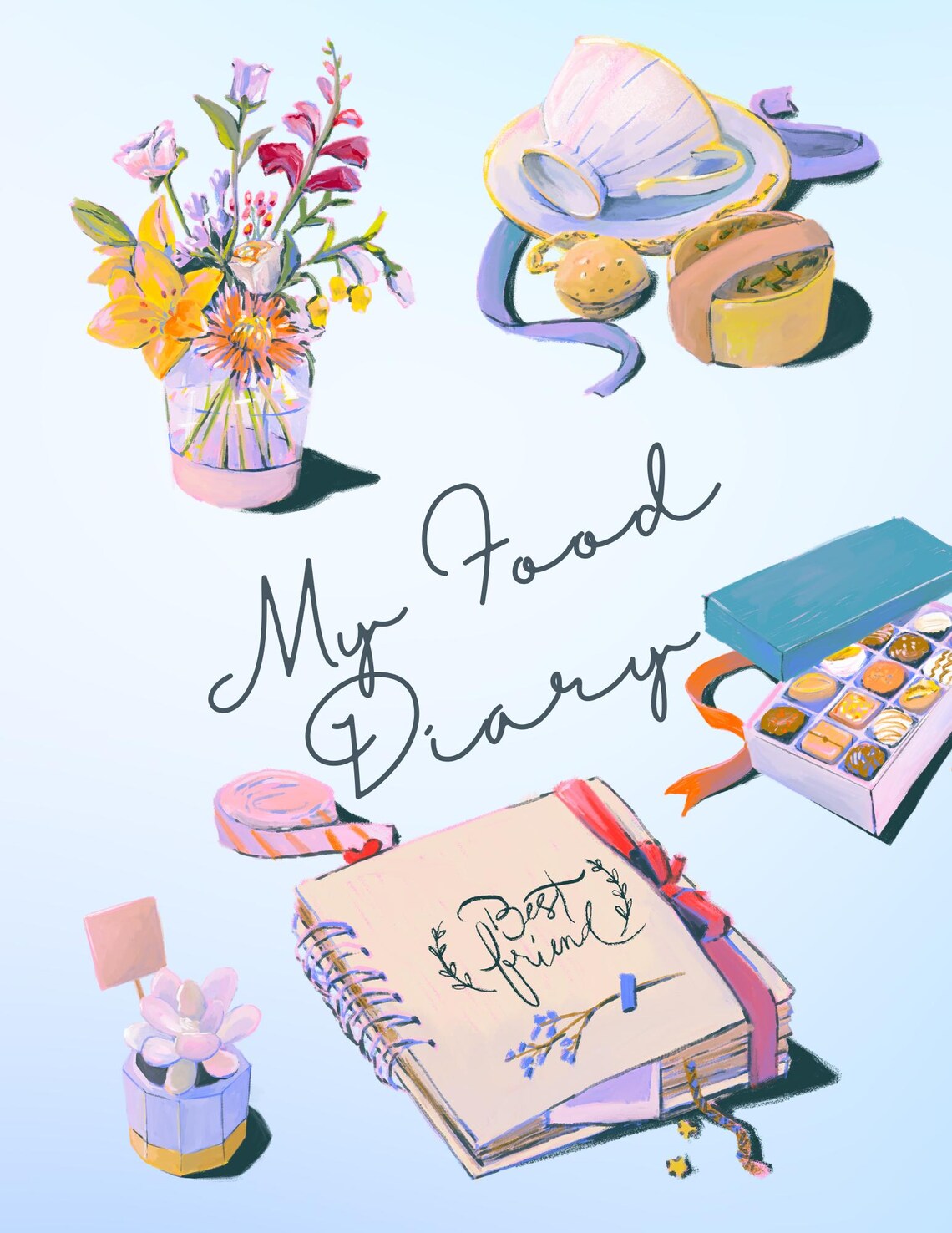 My Food Diary - Etsy