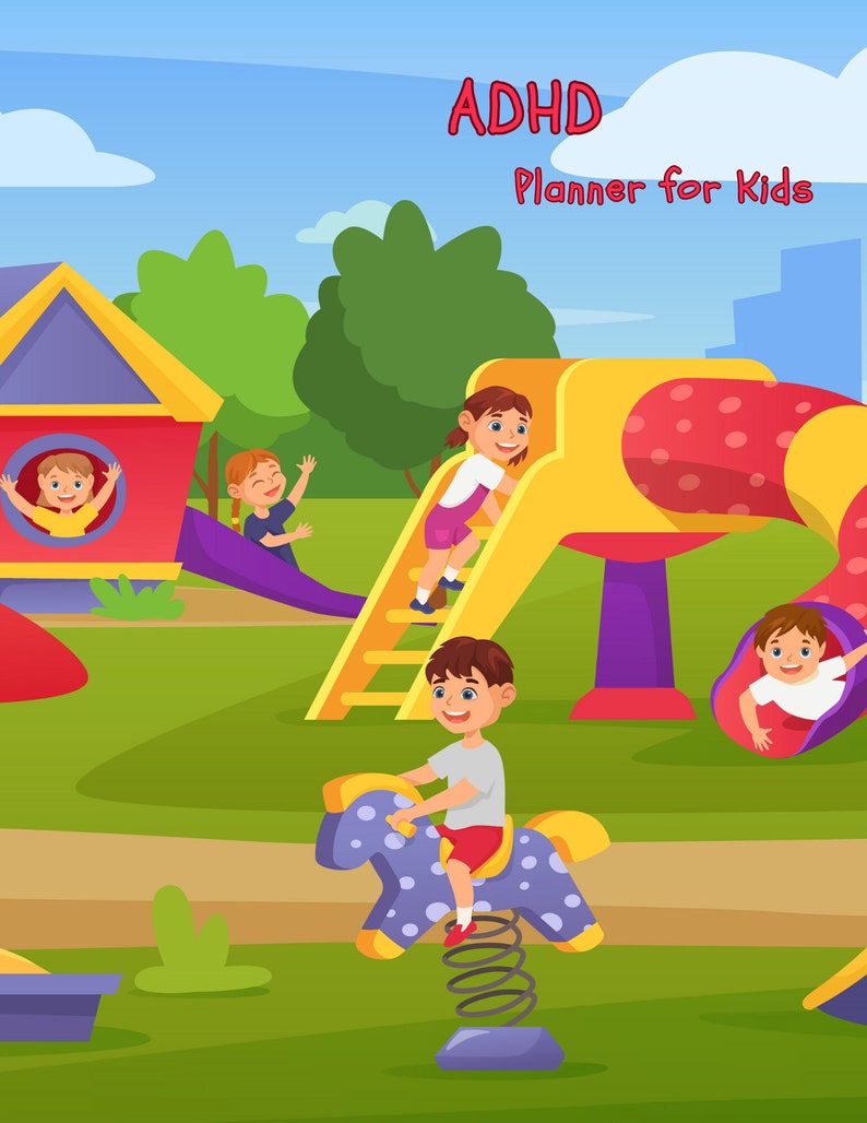 ADHD Planner for Kids - Etsy