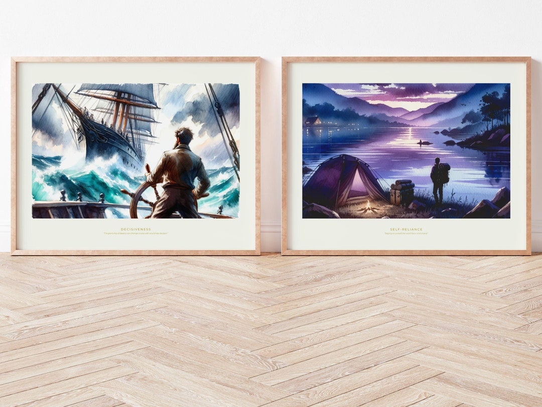 Masculine Destiny Art Set - the Sophisticated Manly Man Gift or Stylish ...