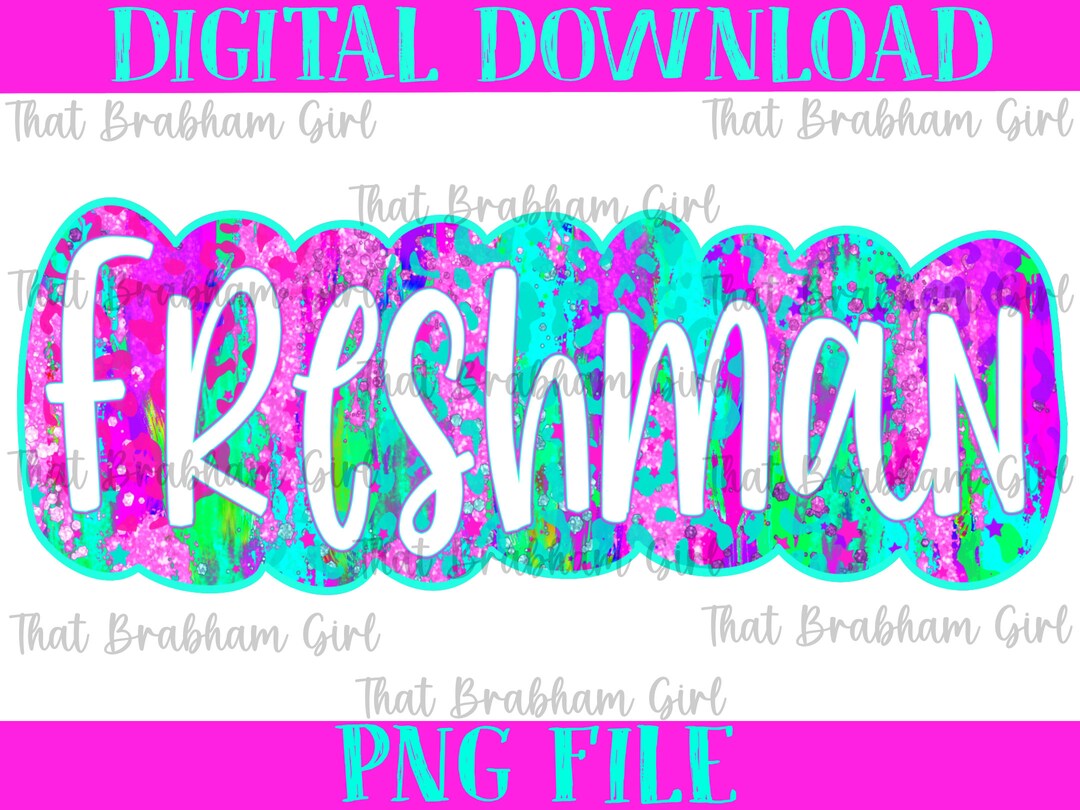 Freshman Doodle PNG - Etsy