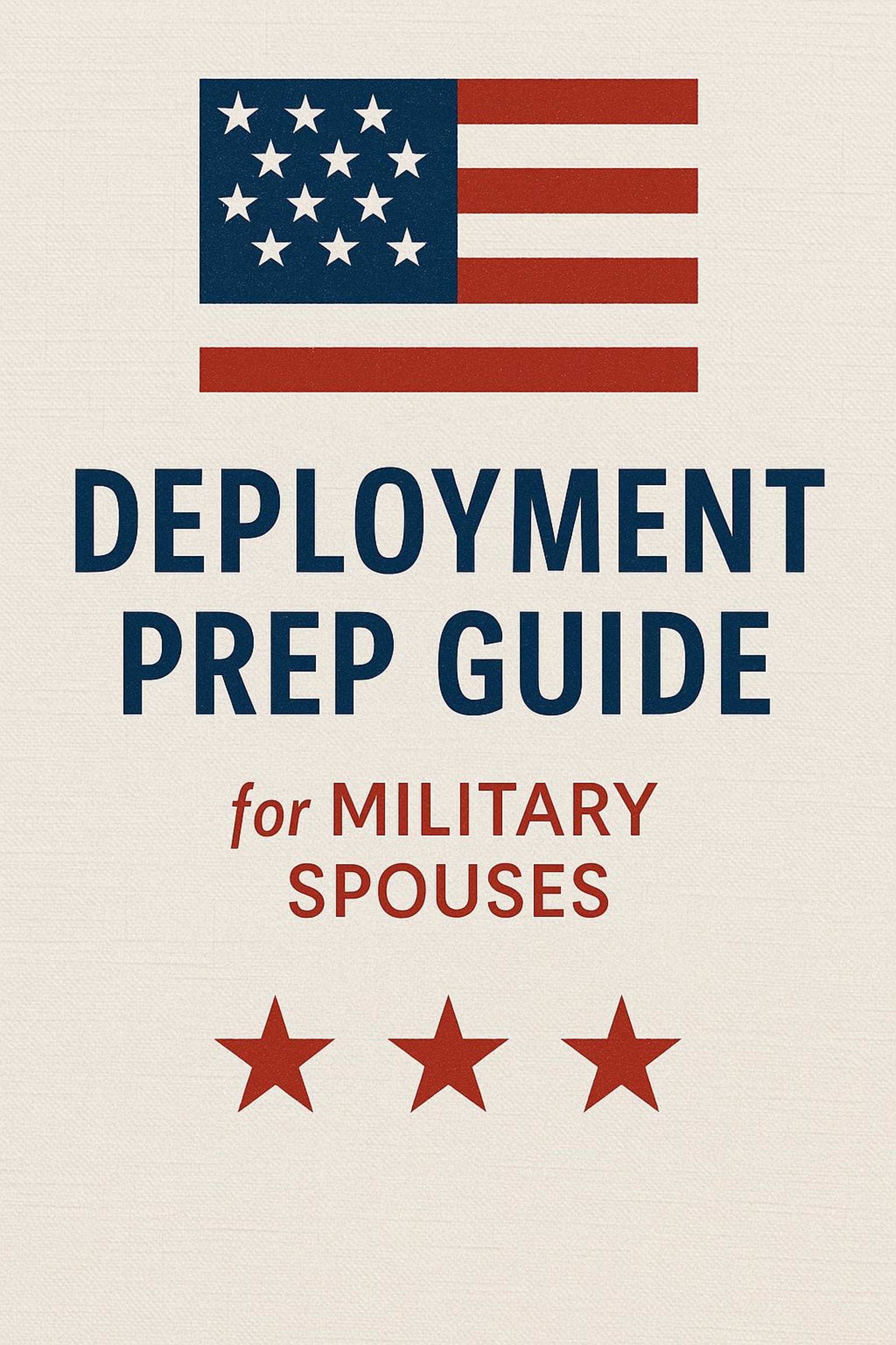 Deployment Prep Guide for Military Spouses | Printable PDF Checklist ...