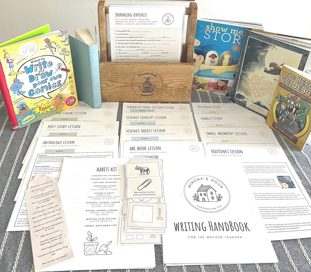 Winona's Hour Composition Kits for Homeschool Writing Groups and ...