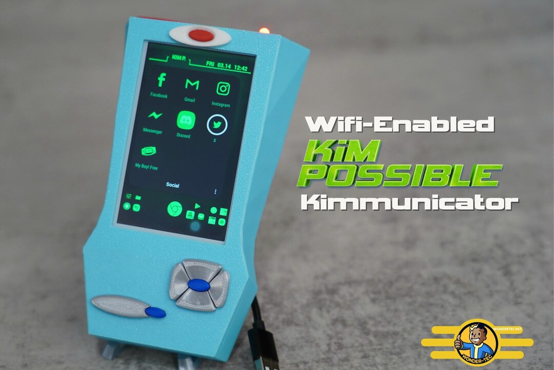 Kimmunicator (wifi-enabled) / Kim Possible Props / Kim Possible Phone ...