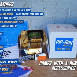 Pimp Boy 3 Billion / Fully Functional/ New Vegas Pip Boy / Wifi Enabled ...