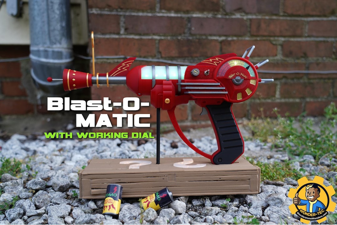 Blast-o-matic Ray Gun Prop | Zombies Replica | Mystery Box Stand | COD ...