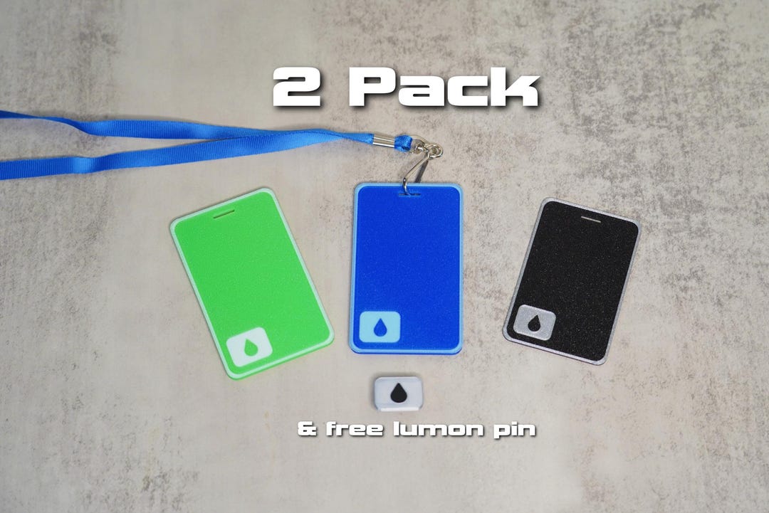 Severance ID Badge (2-pack) | MDR Badge Keychain | Lumon Employee Name ...