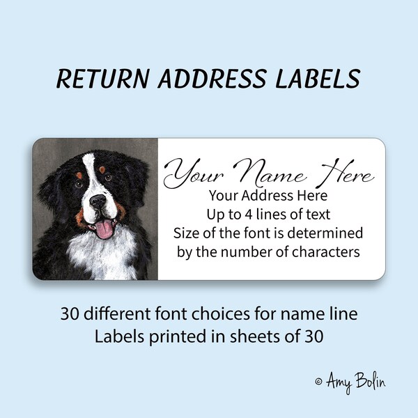 Dog Labels - Etsy