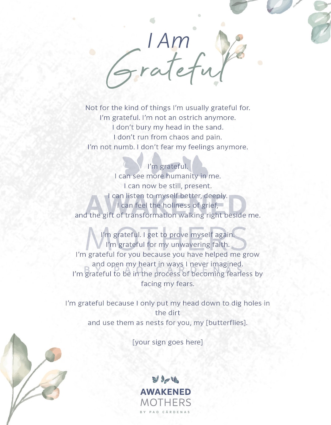 4. Editable Digital Poem for Kids - Meaningful and Heartfelt Gift – I ...