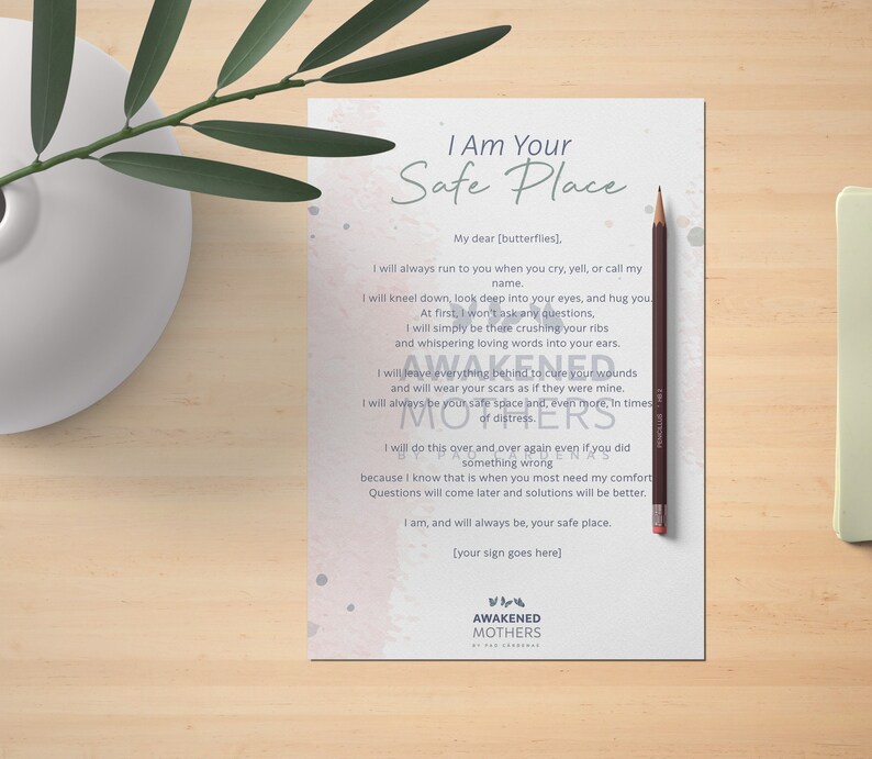 3. Editable Digital Poem for Kids - Meaningful and Heartfelt Gift – I ...