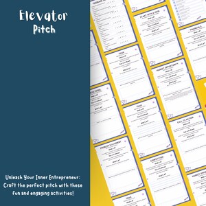 Elevator Pitch | Interactive Business Planner | Startup Business Plan ...
