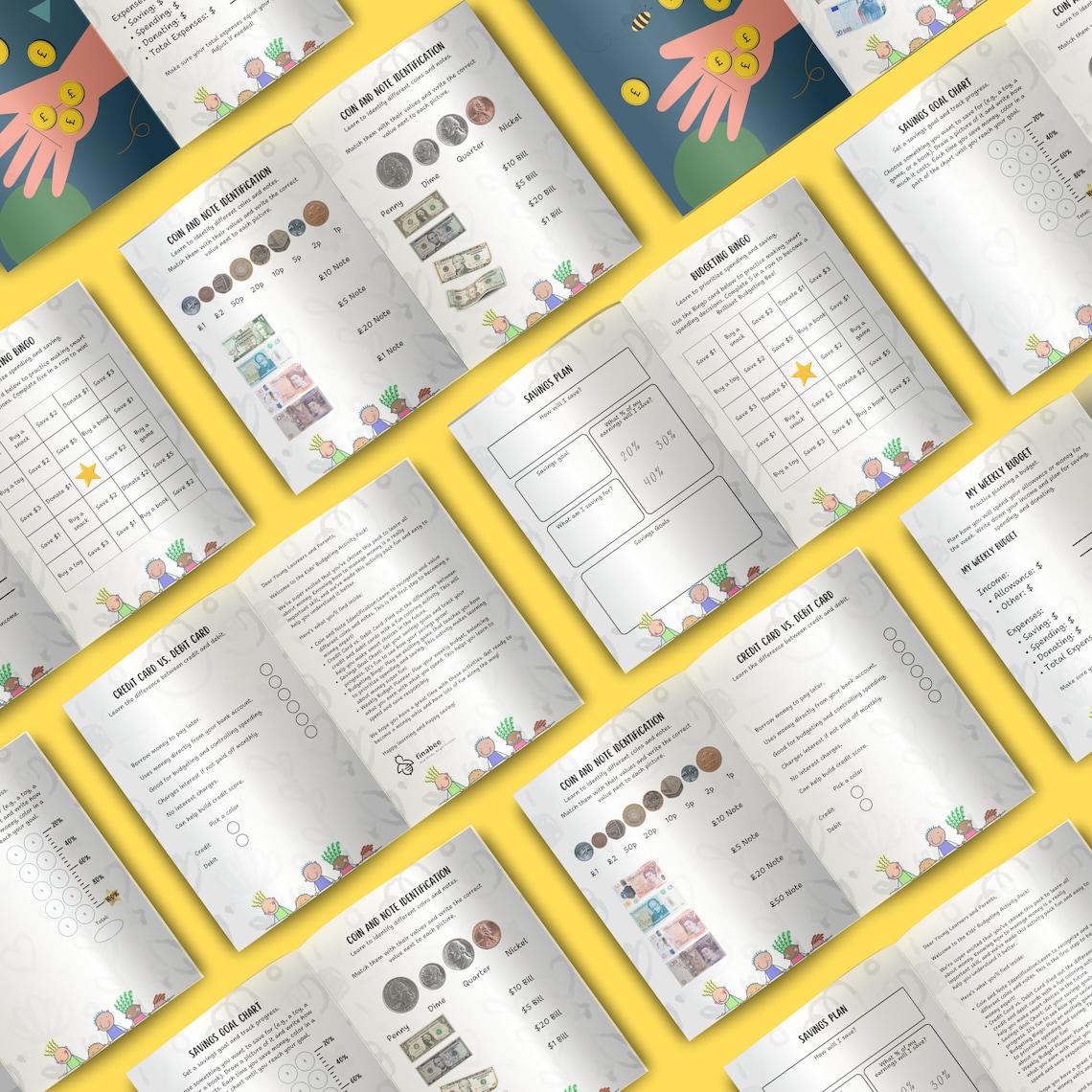 Printable Budgeting Planner | Budget Planner for Kids | Printable ...