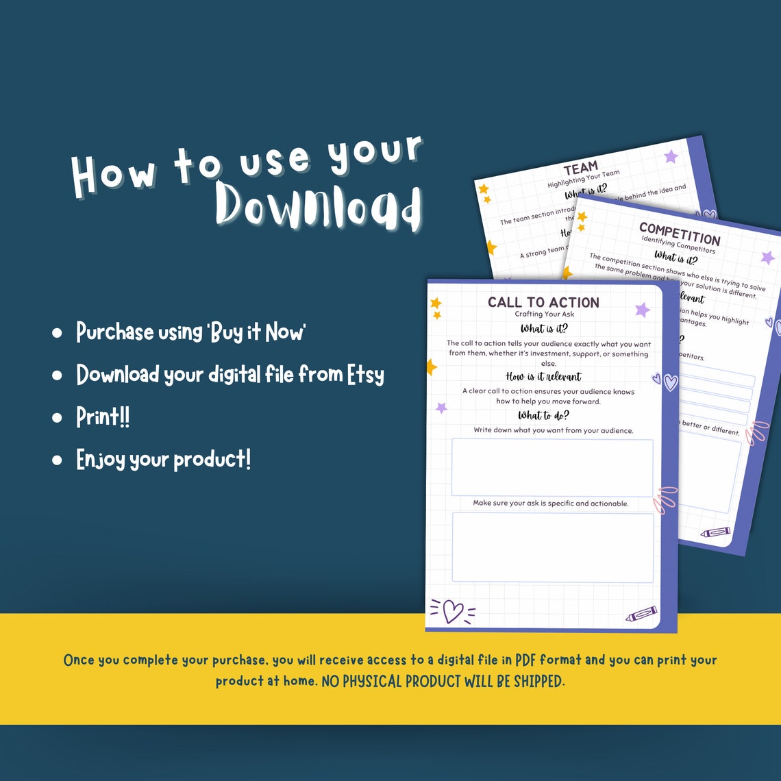 Elevator Pitch | Interactive Business Planner | Startup Business Plan ...