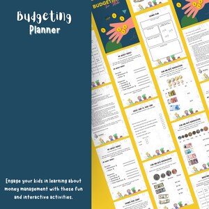 Printable Budgeting Planner | Budget Planner for Kids | Printable ...