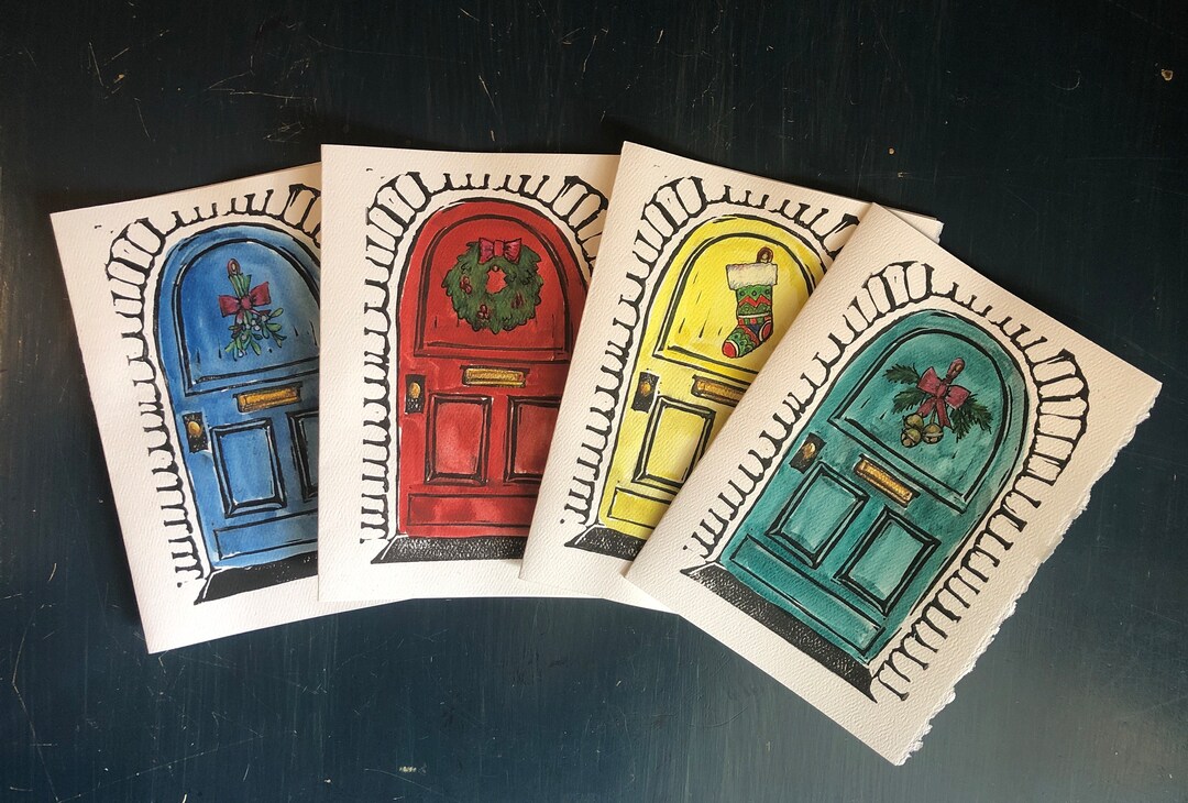 Single Linocut Card Animal Linocut Hand Printed, Local Craft Fair ...