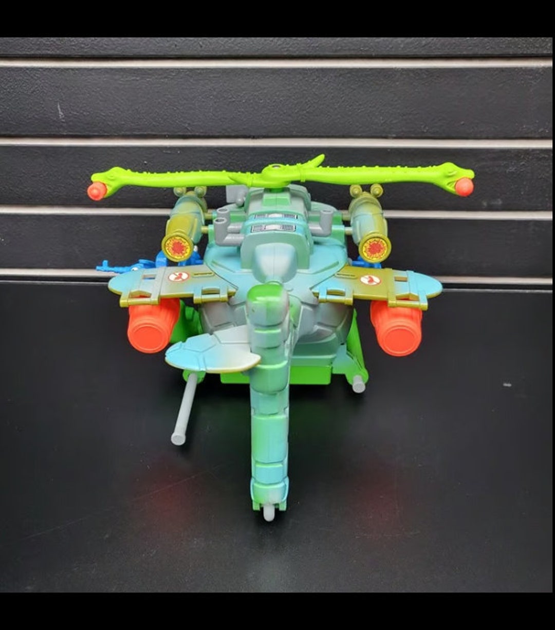Vintage TMNT 1990 Turtle Copter Turtlecopter NEAR-COMPLETE - Etsy