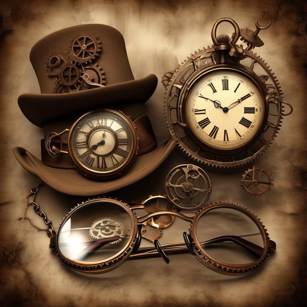 Steampunk Inspired Digital Download - Etsy