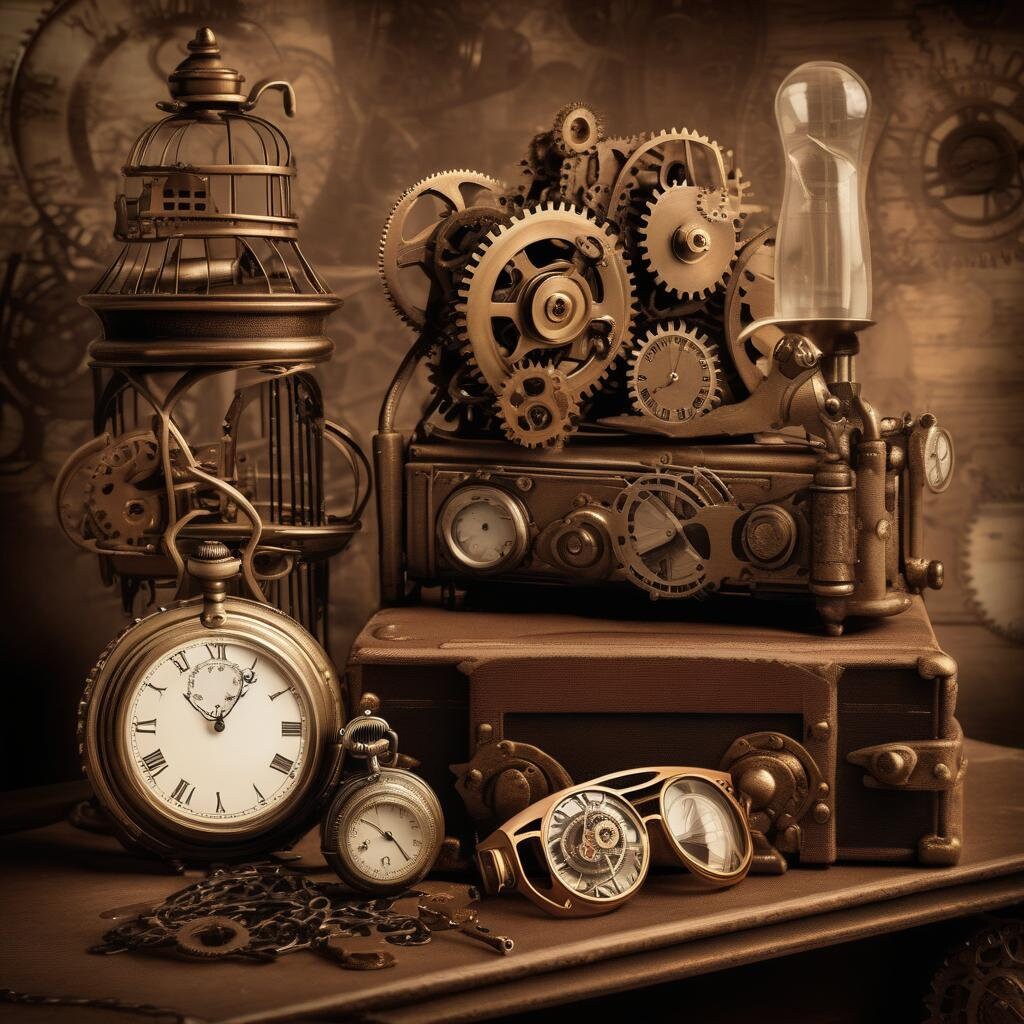 Steampunk Inspired Digital Download - Etsy