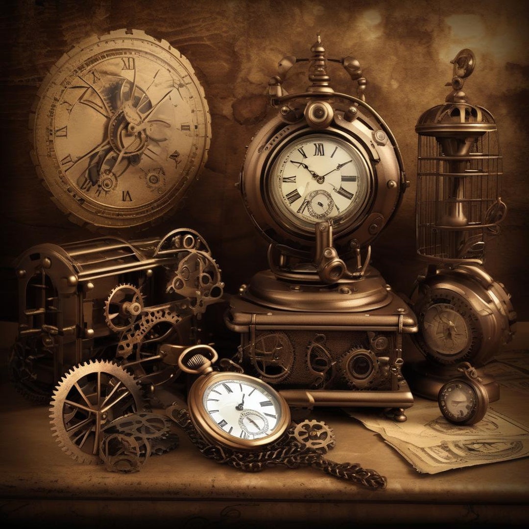 Steampunk Inspired Digital Download - Etsy