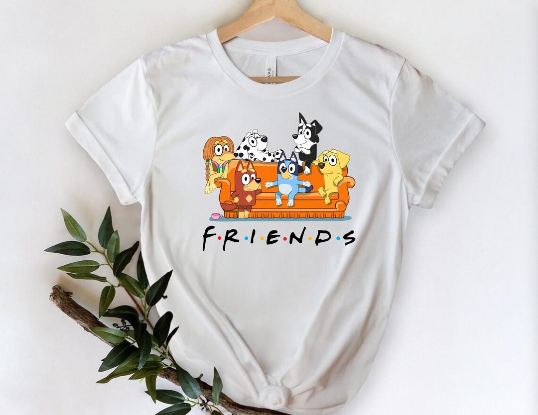 Blue Dog Friends Shirt, Blue Friends Shirt, Blue Friends Shirt, Friends ...