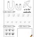 26 Printable Alphabet Letters Worksheets A-Z, Preschool, Kindergarten ...