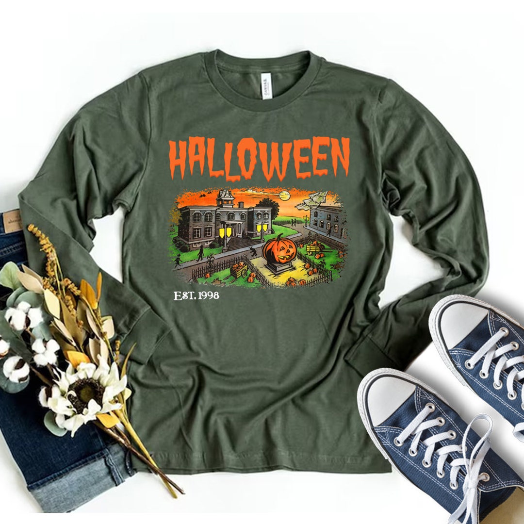 Halloweentown Shirt, Comfort Colors Halloween Tshirt, Retro ...