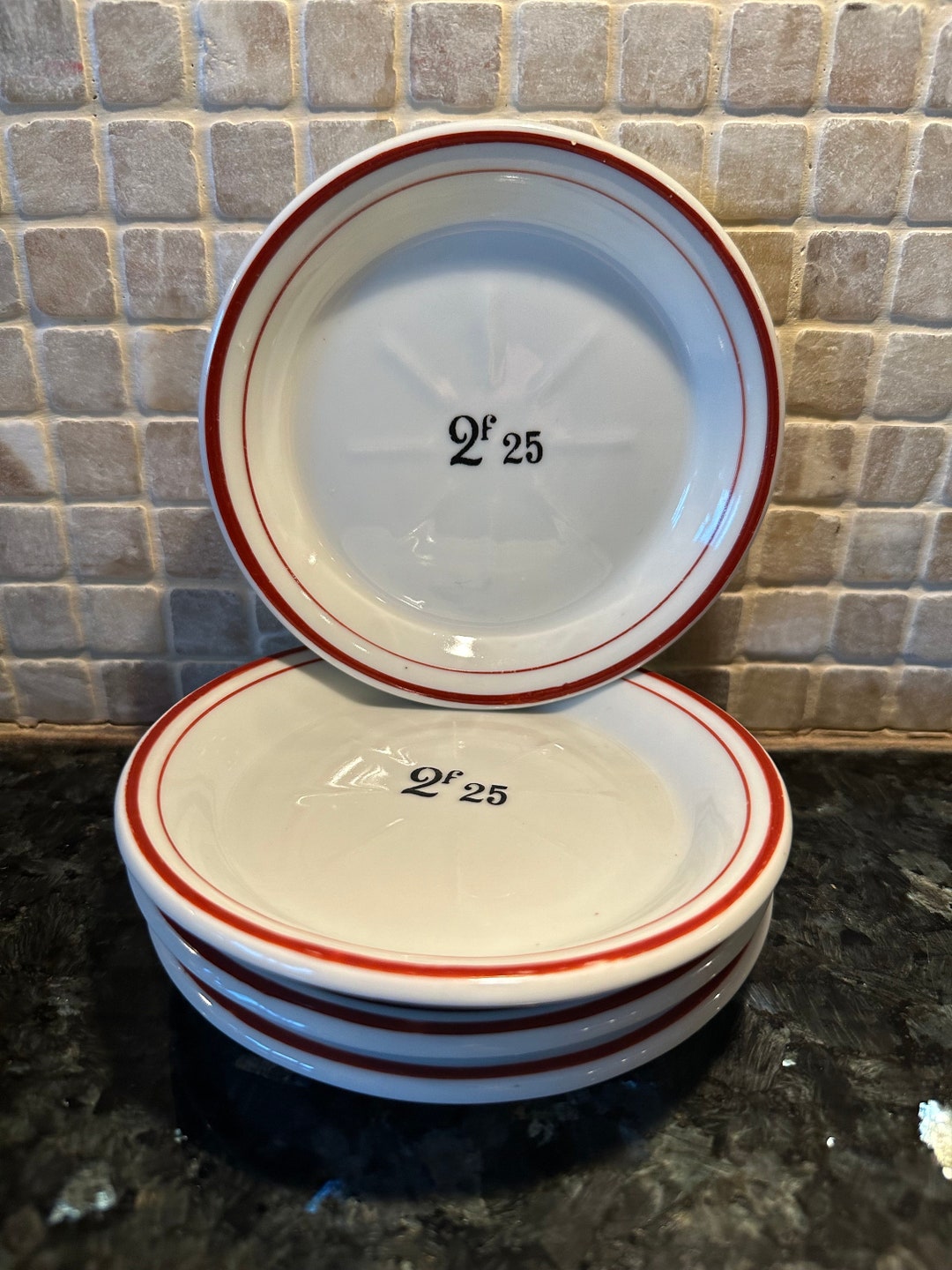 Bistro Plates - Etsy